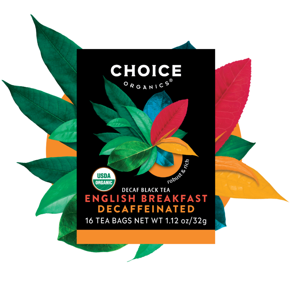Organic Decaffeinated English Breakfast Tea | Choice Organics Teas